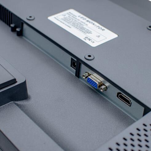 Monitor 24" LED HD 60Hz/5ms HDMI/VGA MH-24 Hoopson - CROI